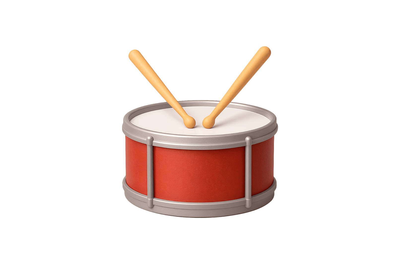 🥁 Drum 3D Emoji | Brixmoji