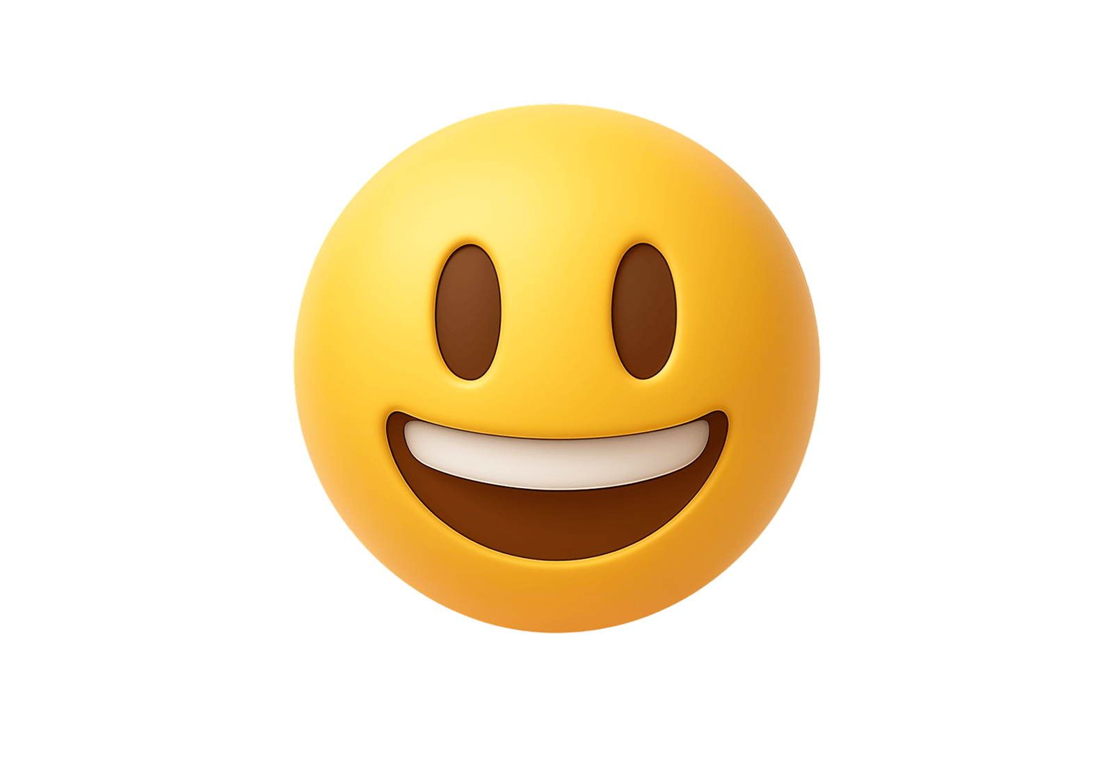😃 Grinning Face With Big Eyes 3D Emoji | Brixmoji