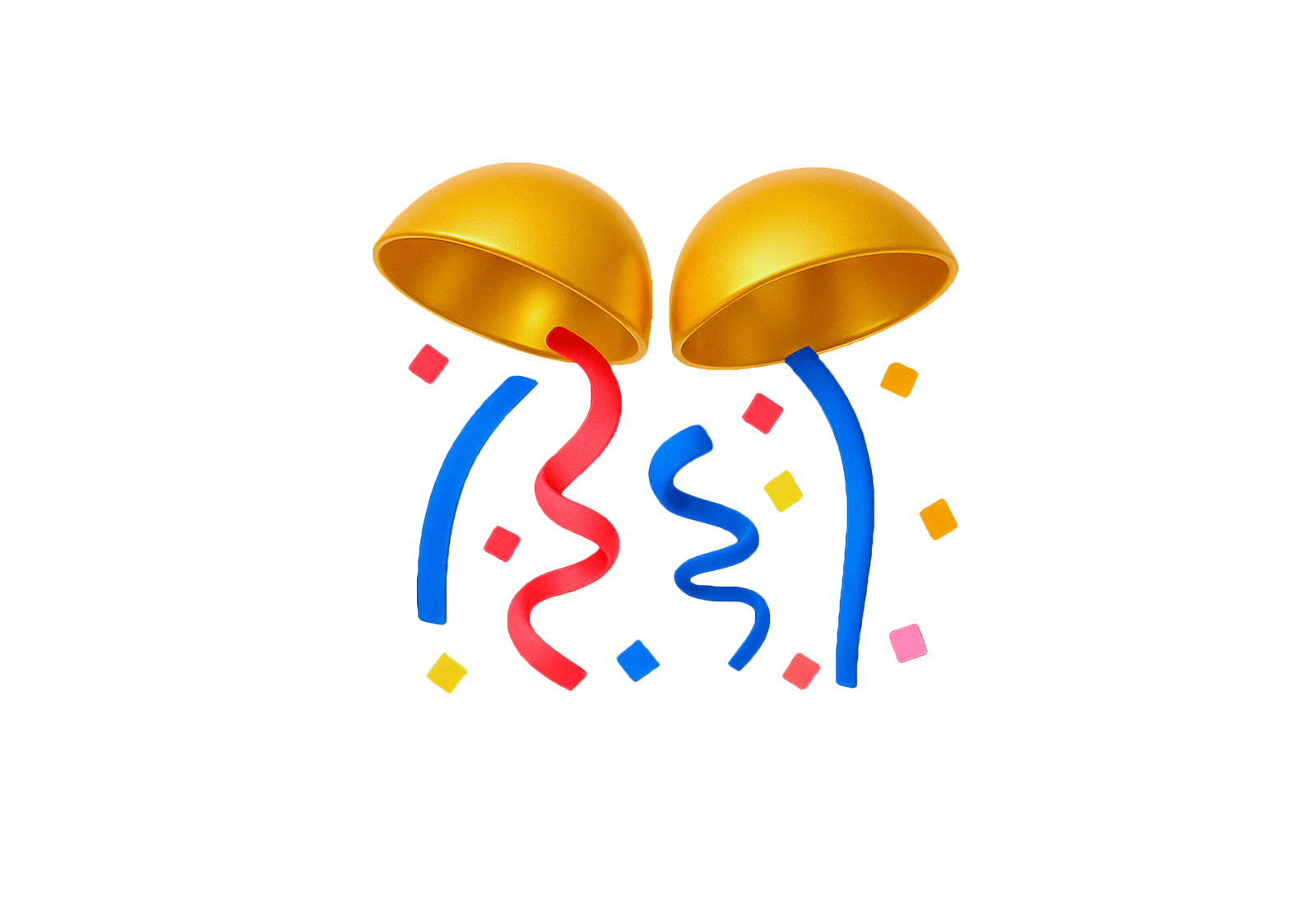 🎊 Confetti Ball 3D Emoji | Brixmoji
