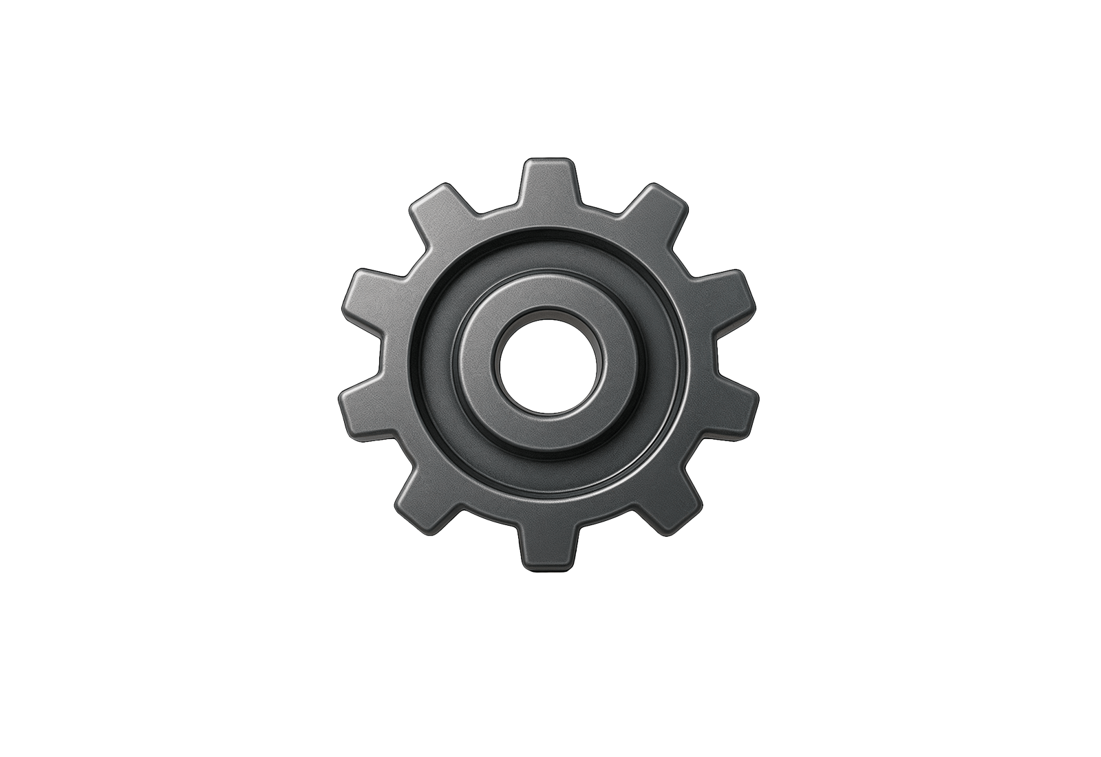 ⚙️ Gear 3D Emoji | Brixmoji