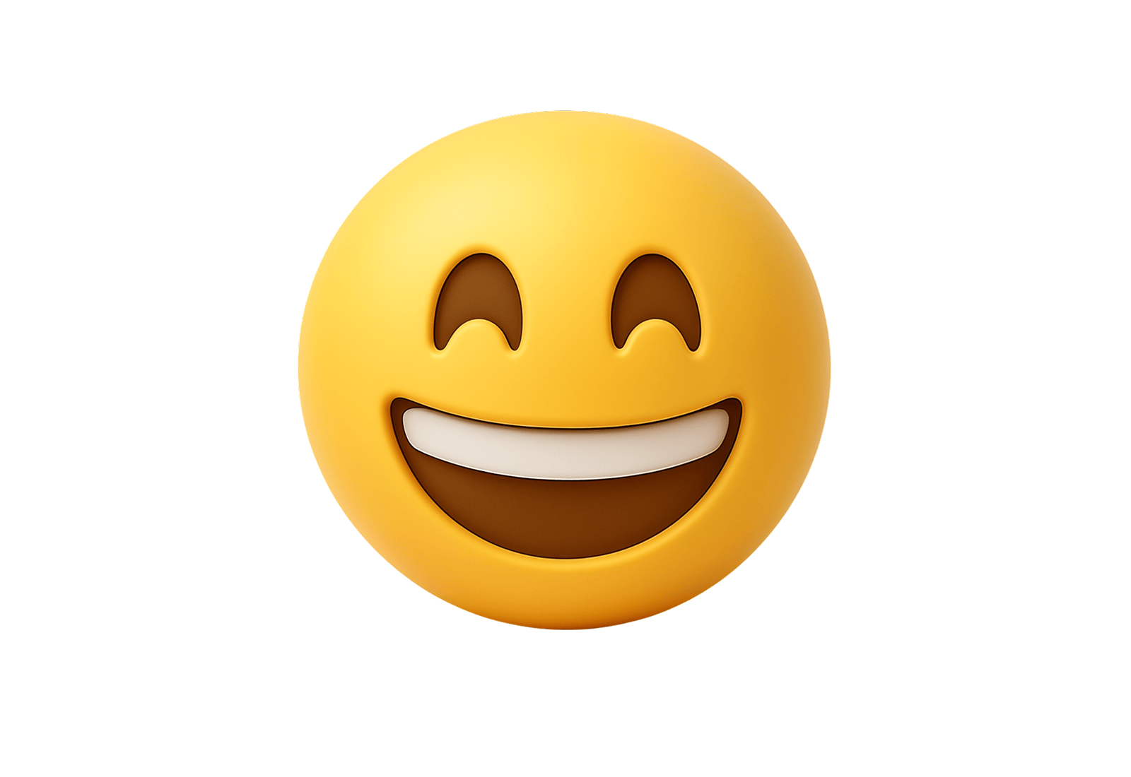 😄 Grinning Face With Smiling Eyes 3D Emoji | Brixmoji
